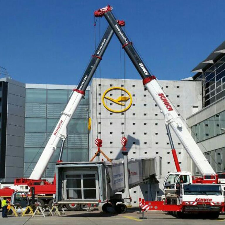 Kranarbeiten - Kran- und Transport Schuch GmbH - Kran, Ladekran ...